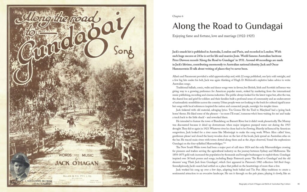 'Along the Road to Gundagai, Biography of Jack O'Hagan and Birth of ...